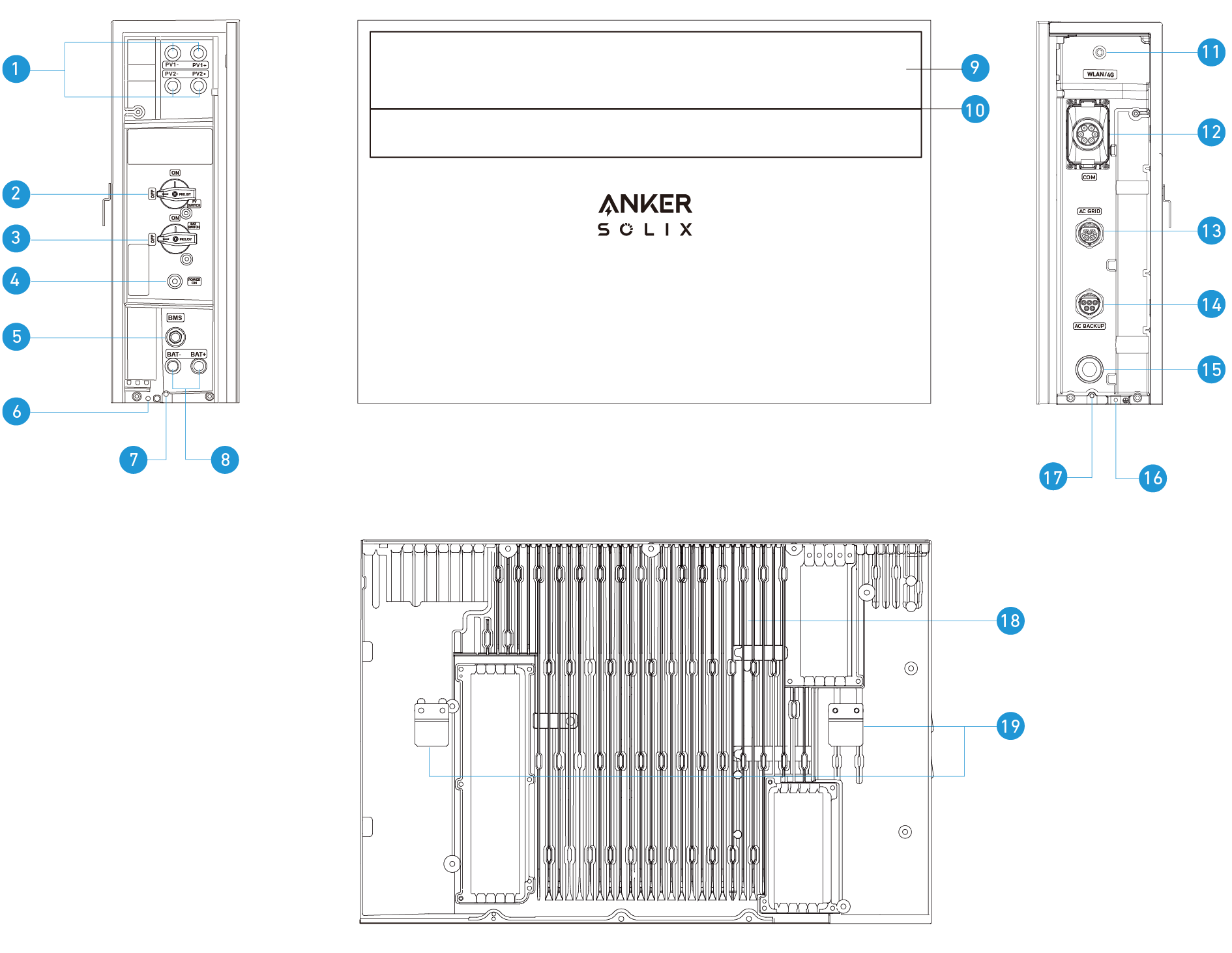 Anker SOLIX X1 Power Module_X1-H(5~12)K-T_Installer Guide