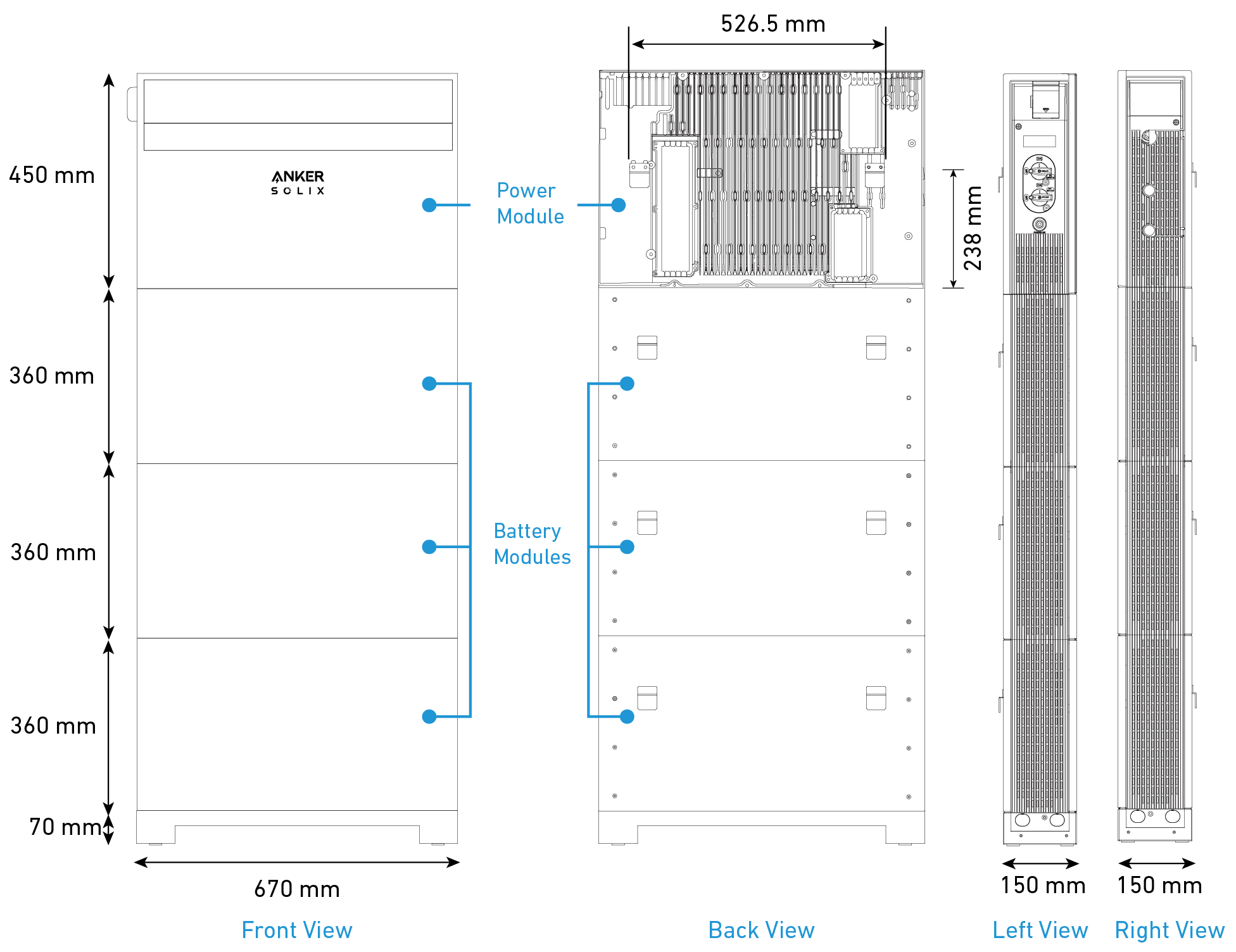 Anker SOLIX X1 Power Module_X1-H(5~12)K-T_Installer Guide