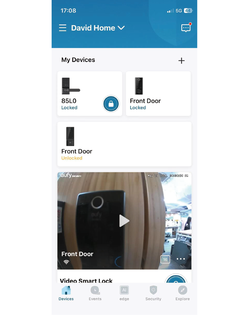 Smart Lever Lock C33 User Guide (T85L0)